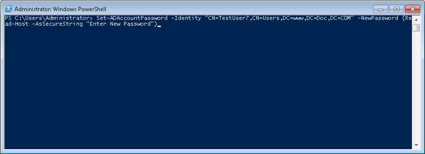 Active Directory User Management using Windows PowerShell