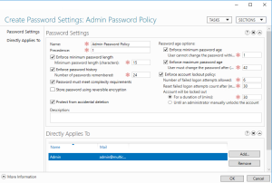 How to Create Fine-Grained Password Policy & Best Practices
