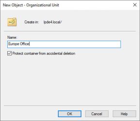 What is an Organizational Unit (OU) in Active Directory?
