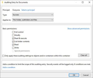 How To Enable File and Folder Auditing on Windows Server