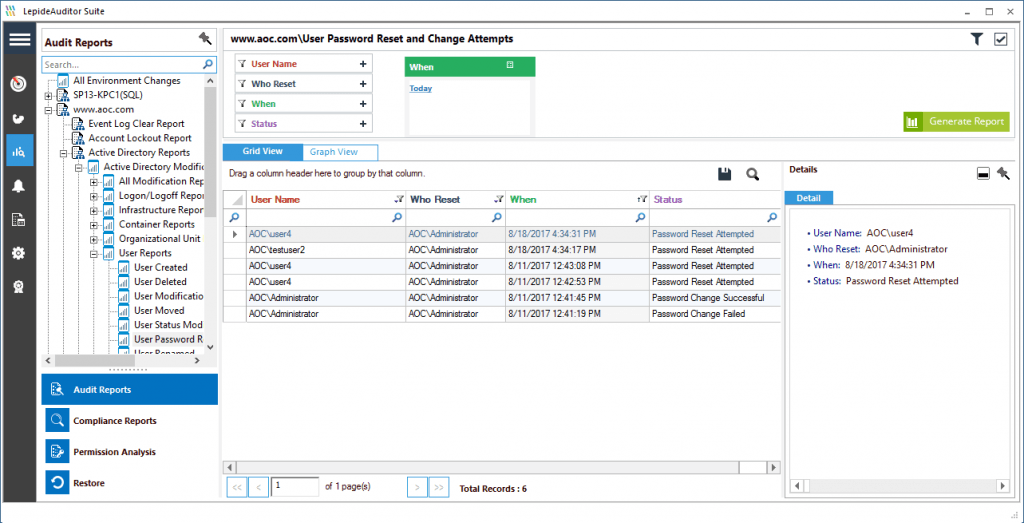How to Track Who Reset Password of a User in Active Directory