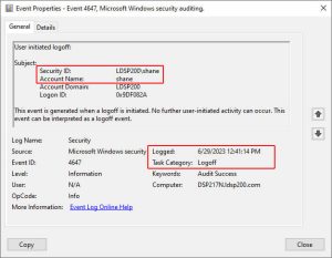 How to Track Active Directory User Logon/Logoff Time