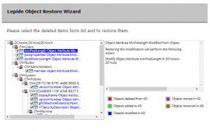 Restore Active Directory Deleted Objects Using Recycle Bin