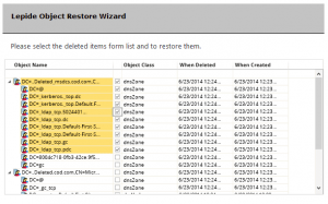 Restore Active Directory Deleted Objects Using Recycle Bin