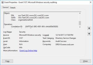 How to Audit Organizational Units (OUs) Changes in Active Directory
