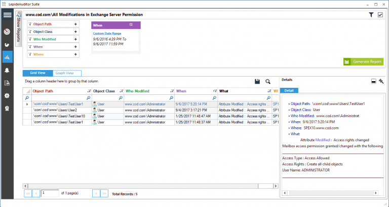 How to Track Permission Changes on Exchange Server Mailboxes