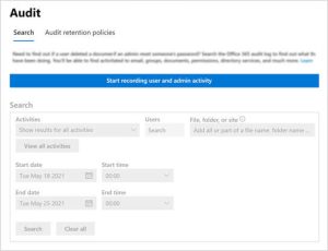 How to View Audit Logs in SharePoint Online
