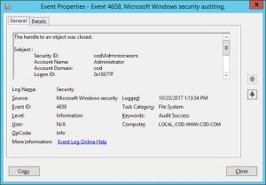 Check Who accessed a Shared Folder and Made File Changes