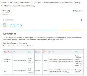 How to Set up Alerts in SharePoint Online