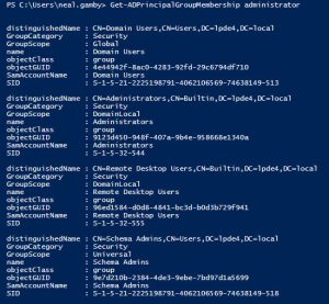 How to Get AD User Group Membership using PowerShell