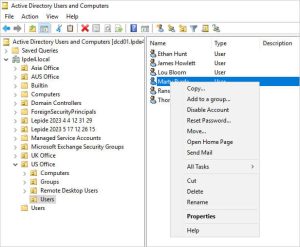 How to Reset Passwords in Active Directory