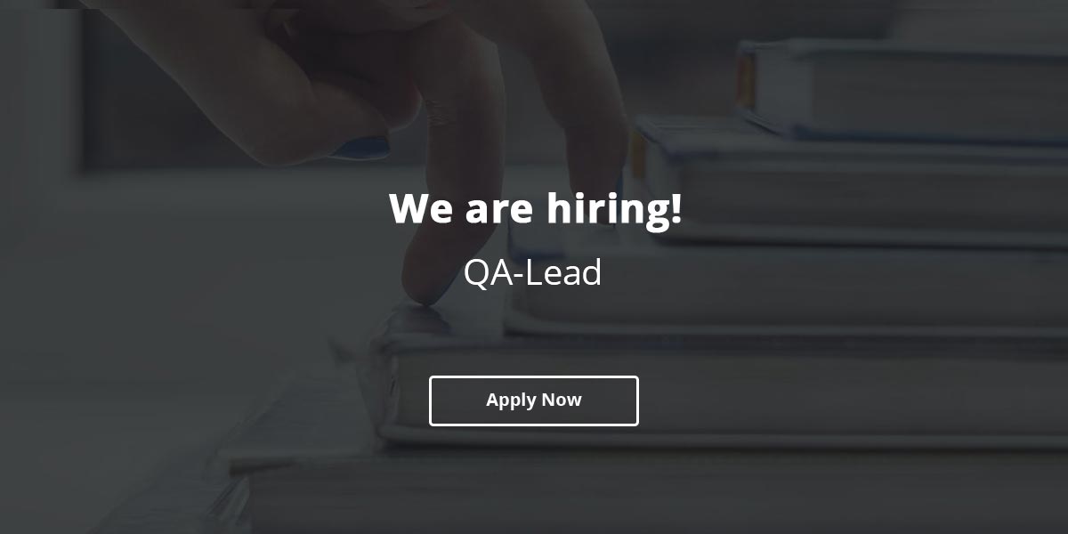 Job Opening for QA-Lead
