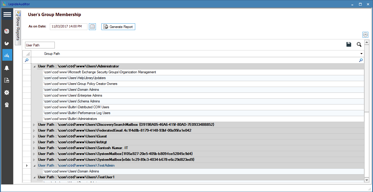 Active Directory Auditing, Change Tracking & Reporting - LepideAuditor Active Directory Auditing, Change Tracking & Reporting - LepideAuditor