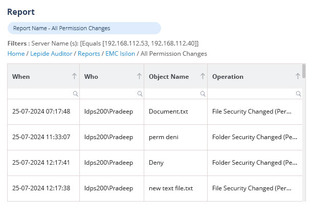 Dell EMC Data Storage Auditing and Reporting Tool