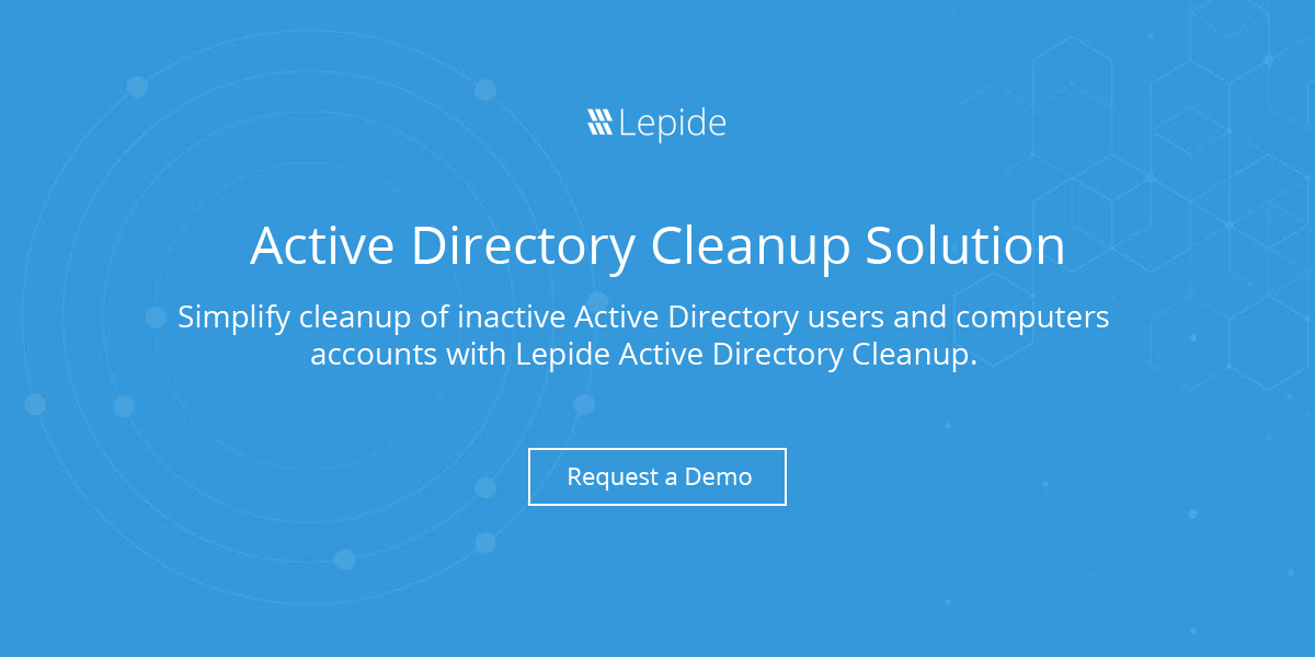 Active Directory Cleanup Tool - Manage Inactive AD Users