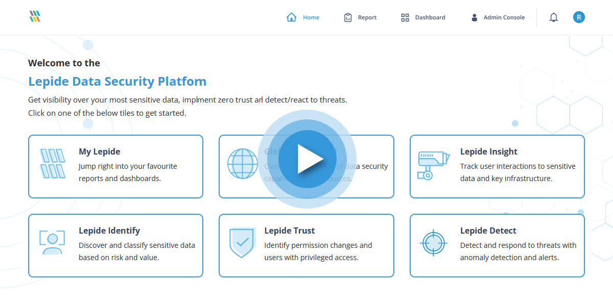 In-Browser Demo | Lepide Data Security Platform